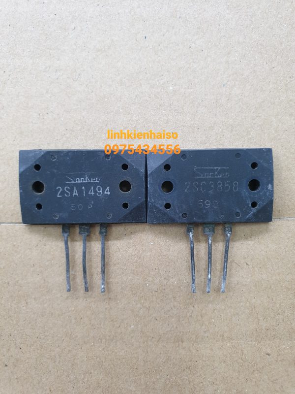 A1494 C3858 TRANSISTOR 200V 17A (Tháo máy) - Linh Kiện