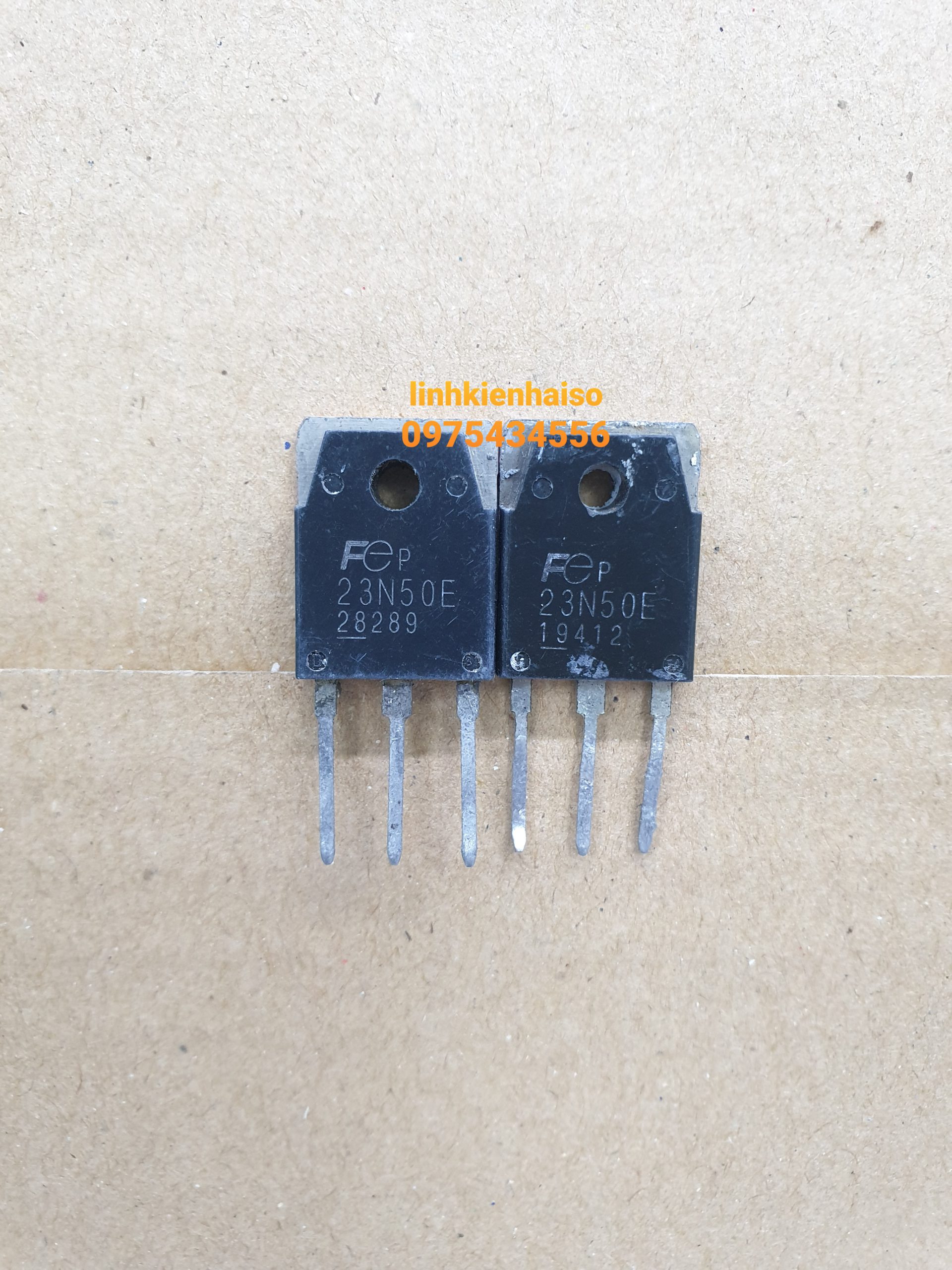 23N50 MOSFET N-CH 500V 23A TO-247 (Tháo máy) - Linh Kiện