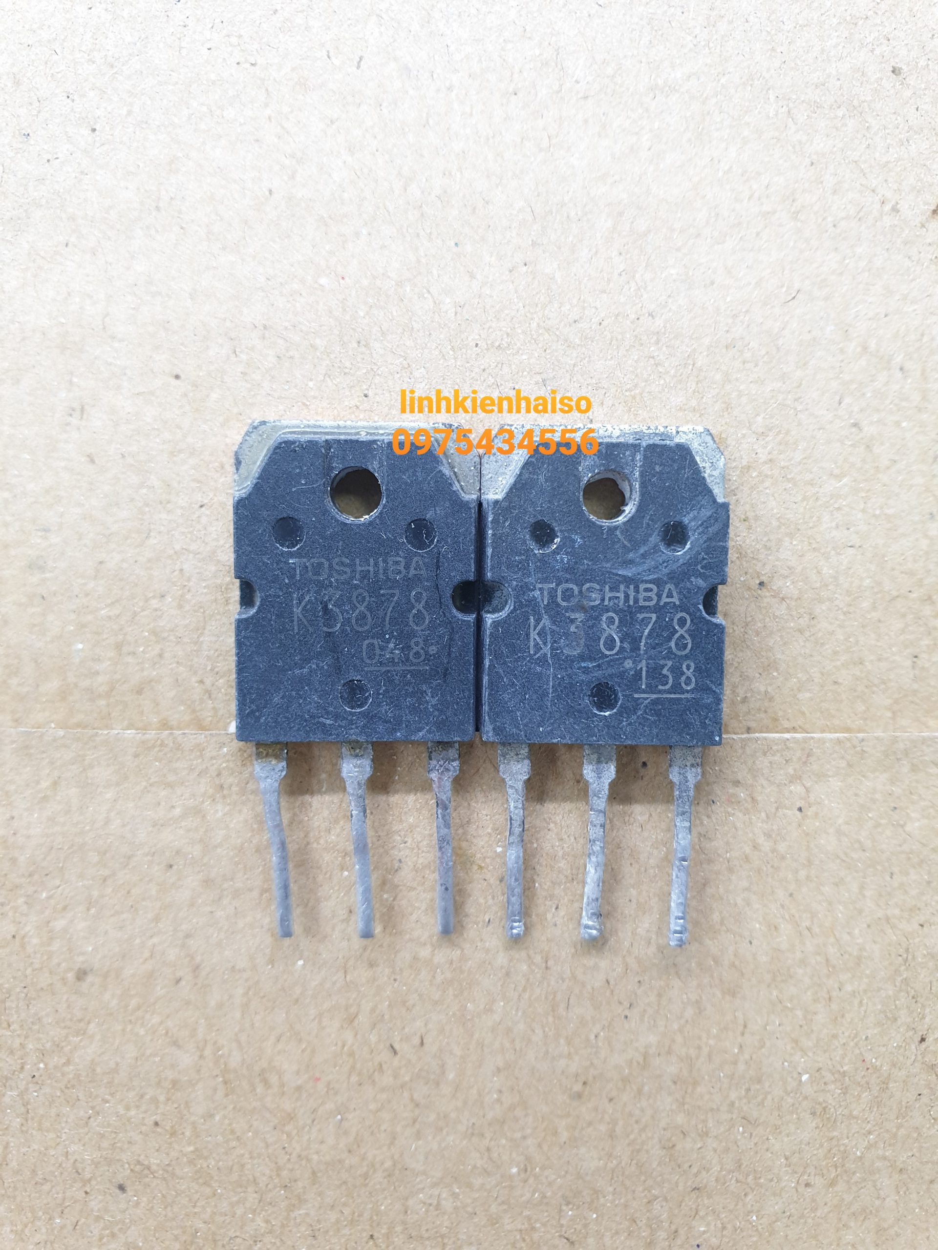 K3878 MOSFET N-CH 900V 9A (Tháo máy) - Linh Kiện