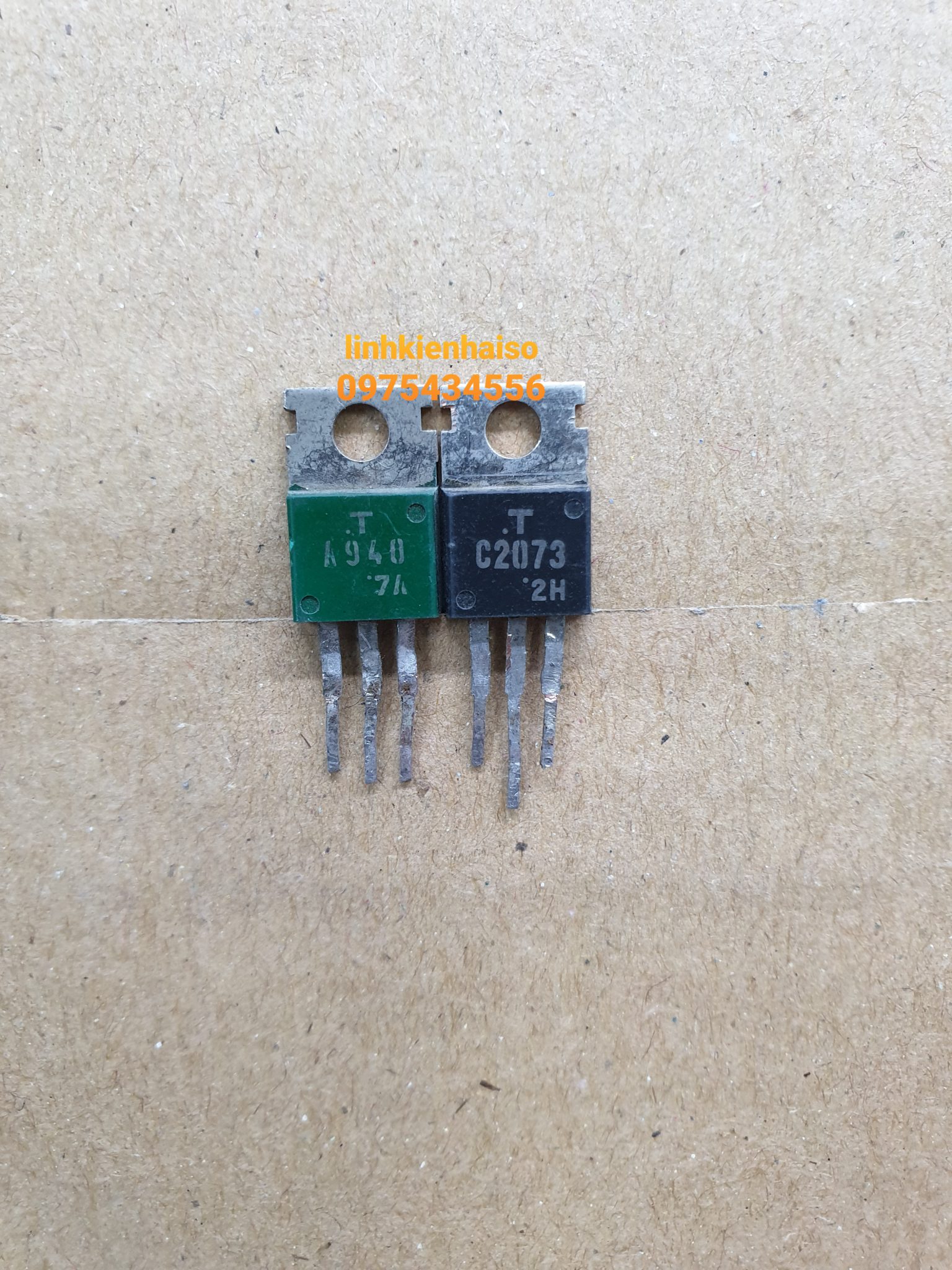 A940 C273 TRANSISTORS 1.5A 150V 25W (Tháo máy) - Linh Kiện