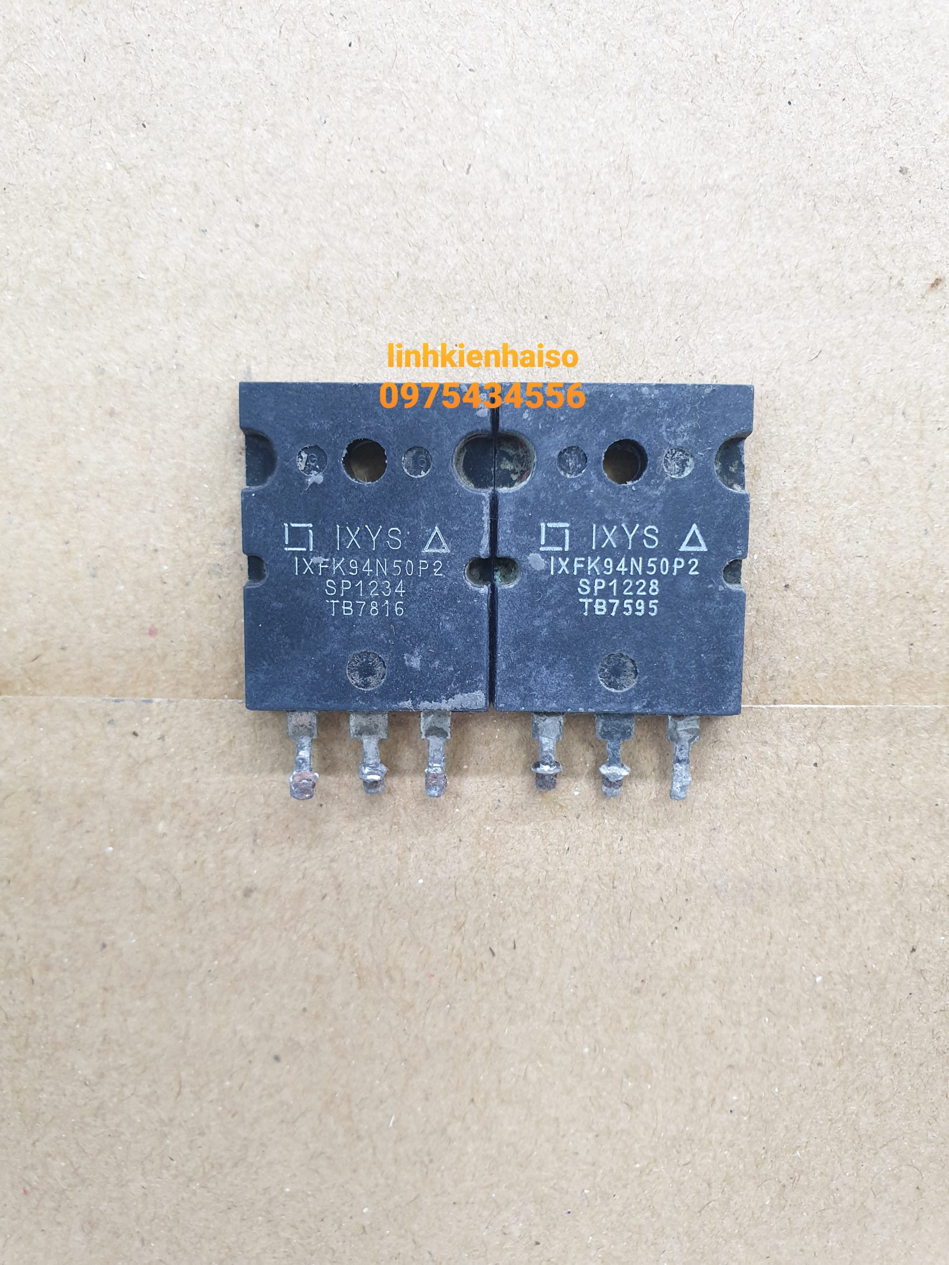 IXFK94N50 MOSFET N-CH 500V 94A TO264 (Tháo máy) - Linh Kiện