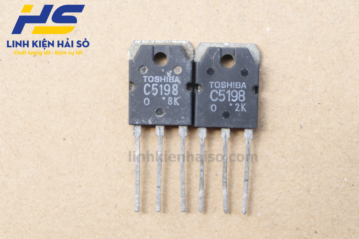 C5198 TRANSISTOR 140V 10A 100W (Tháo máy) - Linh Kiện