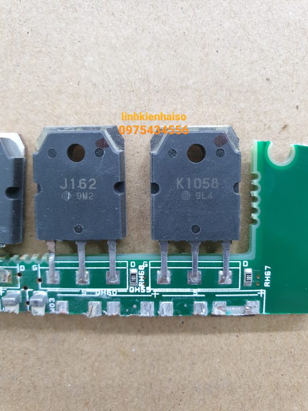 J162 K1058 MOSFET 7A 160V (Tháo máy) - Linh Kiện