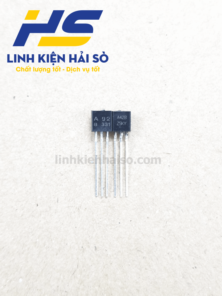CẶP A92 A42 TRANSISTOR 300V 0.5A 625mW - Linh Kiện